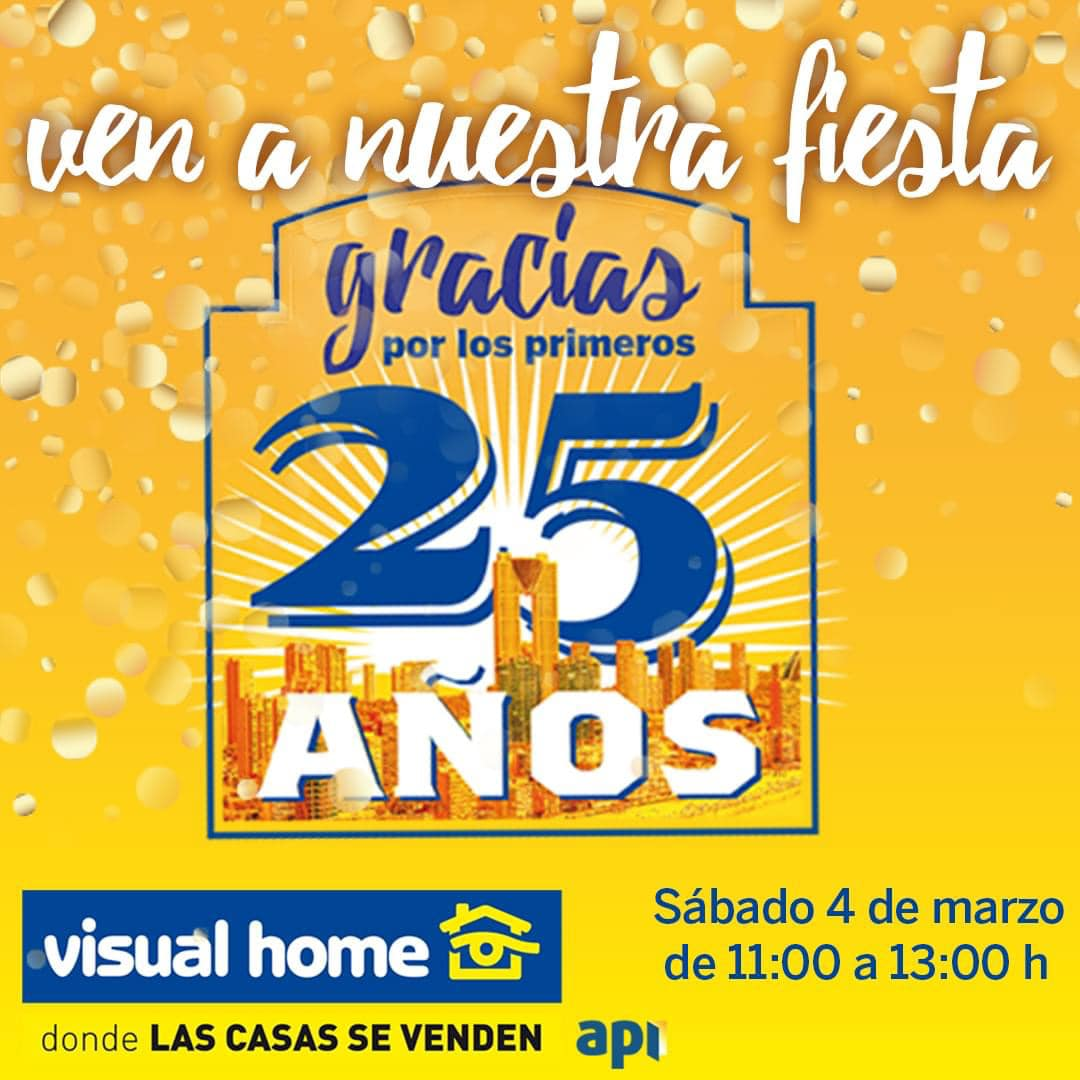 Visual Home cumple hoy 25 años: ¡Enhorabuena! | CALVARI