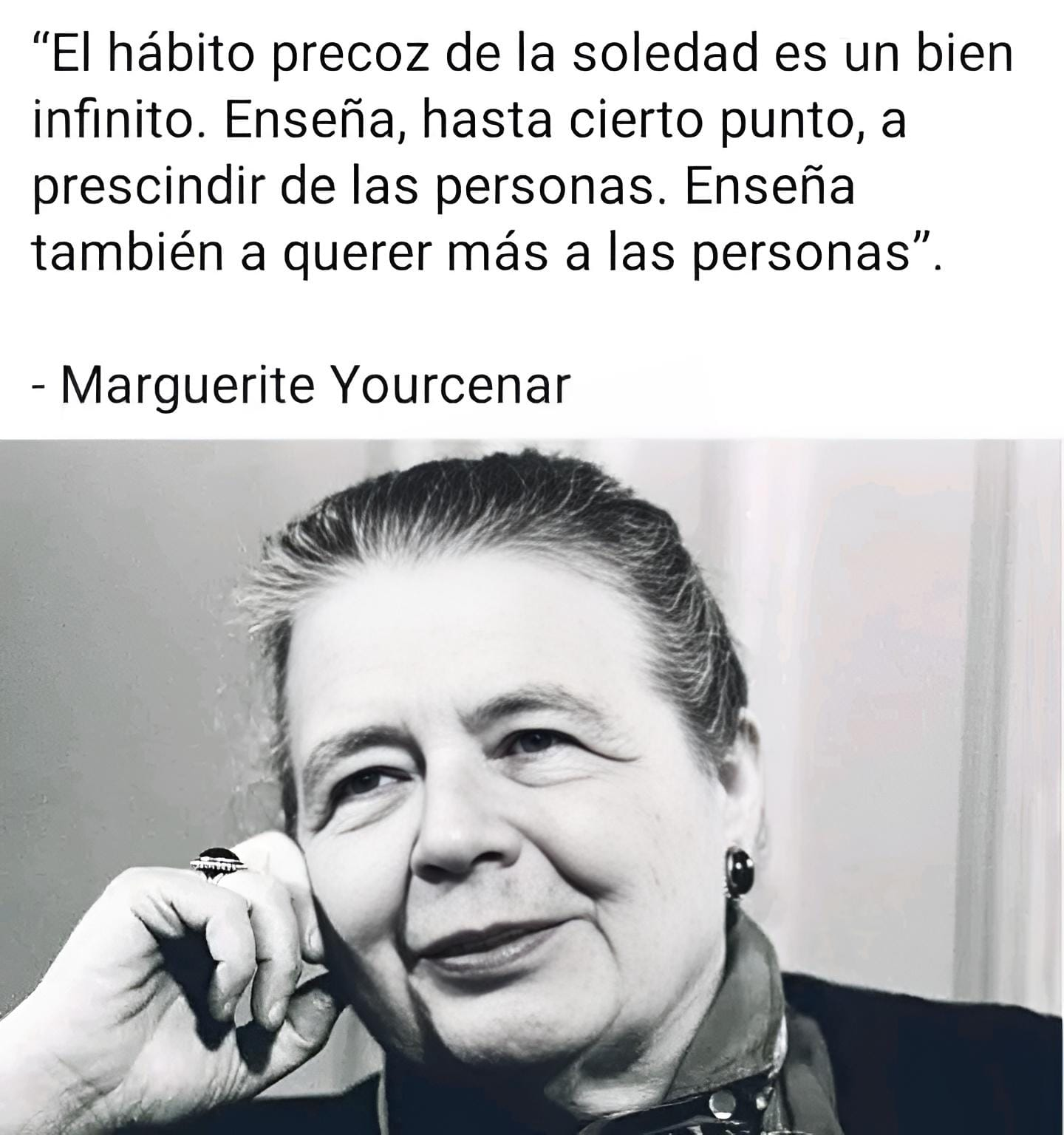 Lo dijo… Marguerite Yourcenar | CALVARI