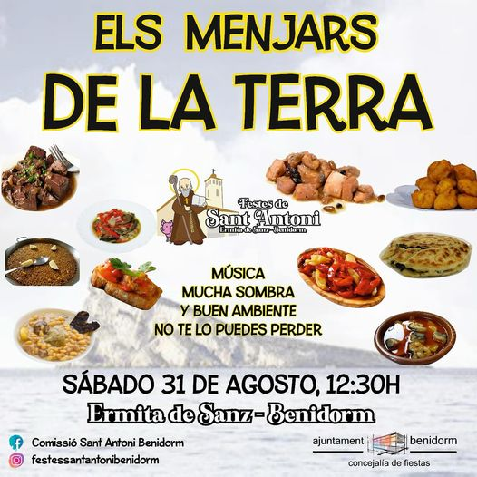 Hoy sábado se celebra Els Menjars de la Terra a l´Ermita de Sanç | CALVARI