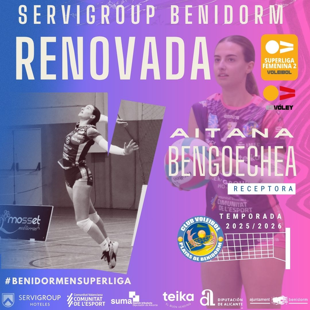 Aitana Bengoechea seguirá creciendo en el primer equipo del Servigroup ...