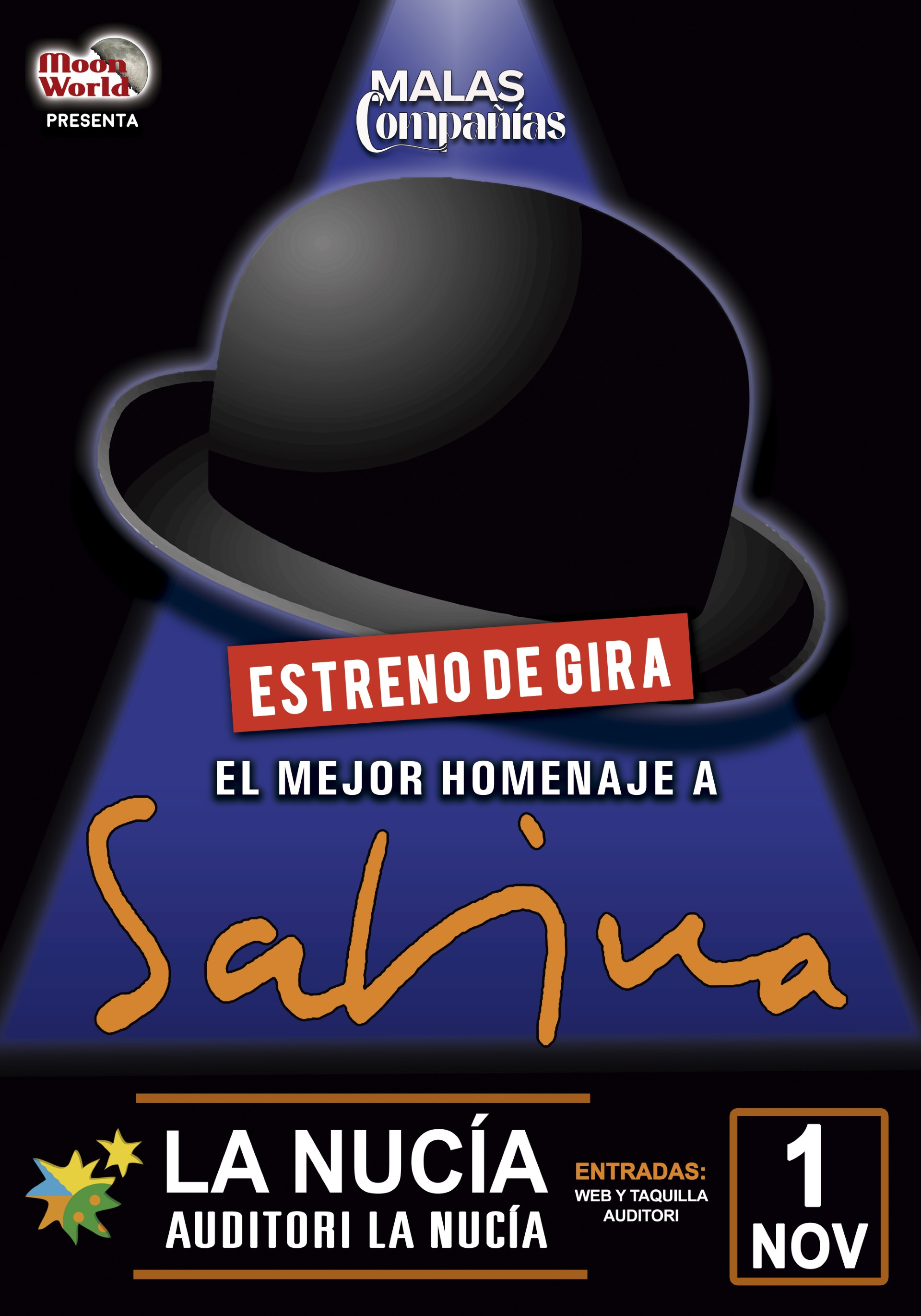 L’Auditori acoge el estreno de “Malas Compañías-Homenaje a Sabina” este ...