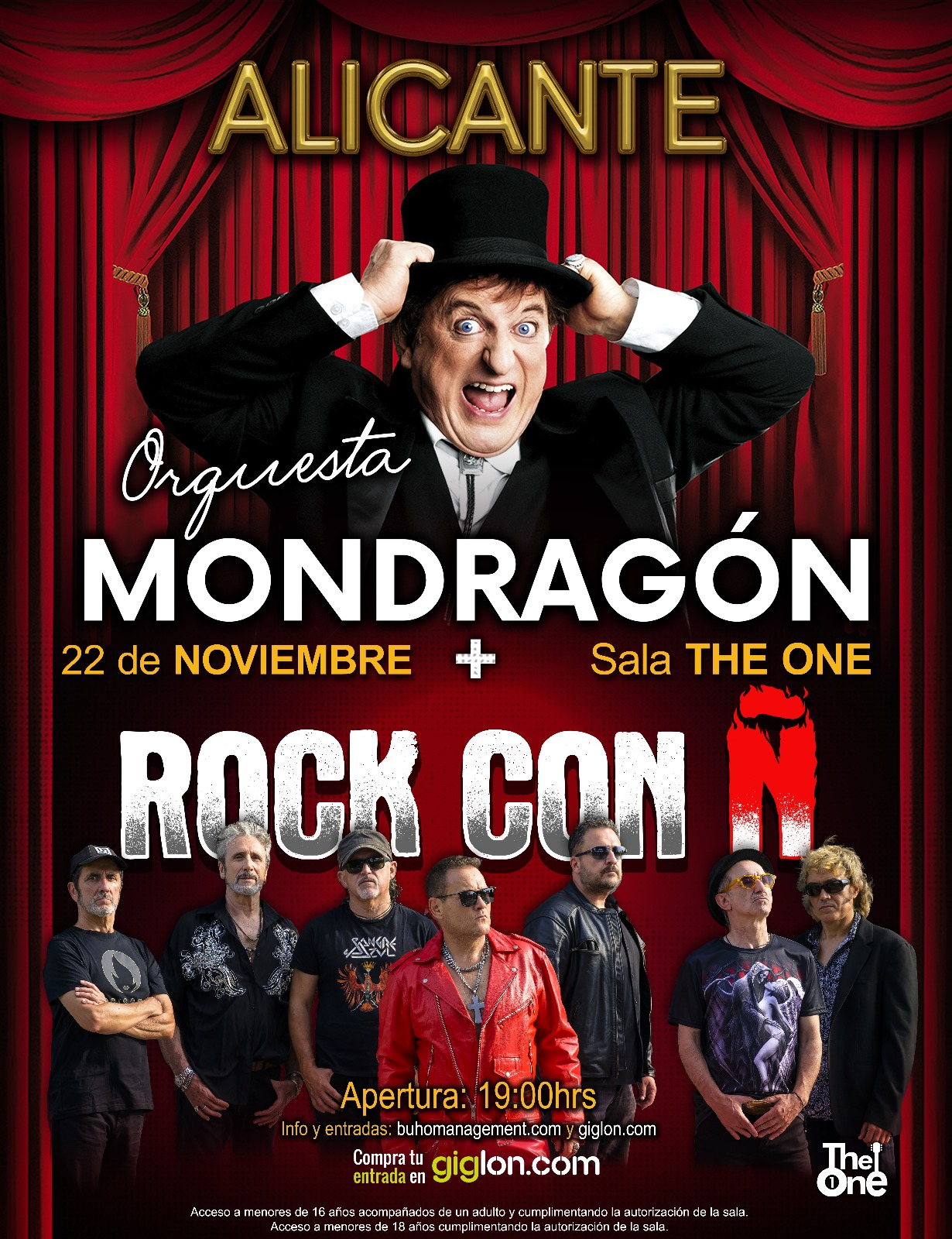 “Noches de Rock” llega a Alicante con la Orquesta Mondragón y Rock con ...